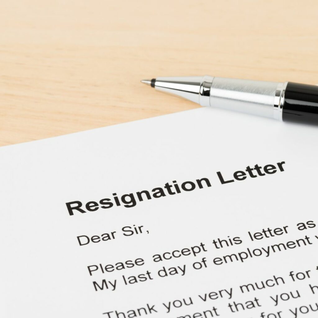 What You Should Include in a Resignation Letter